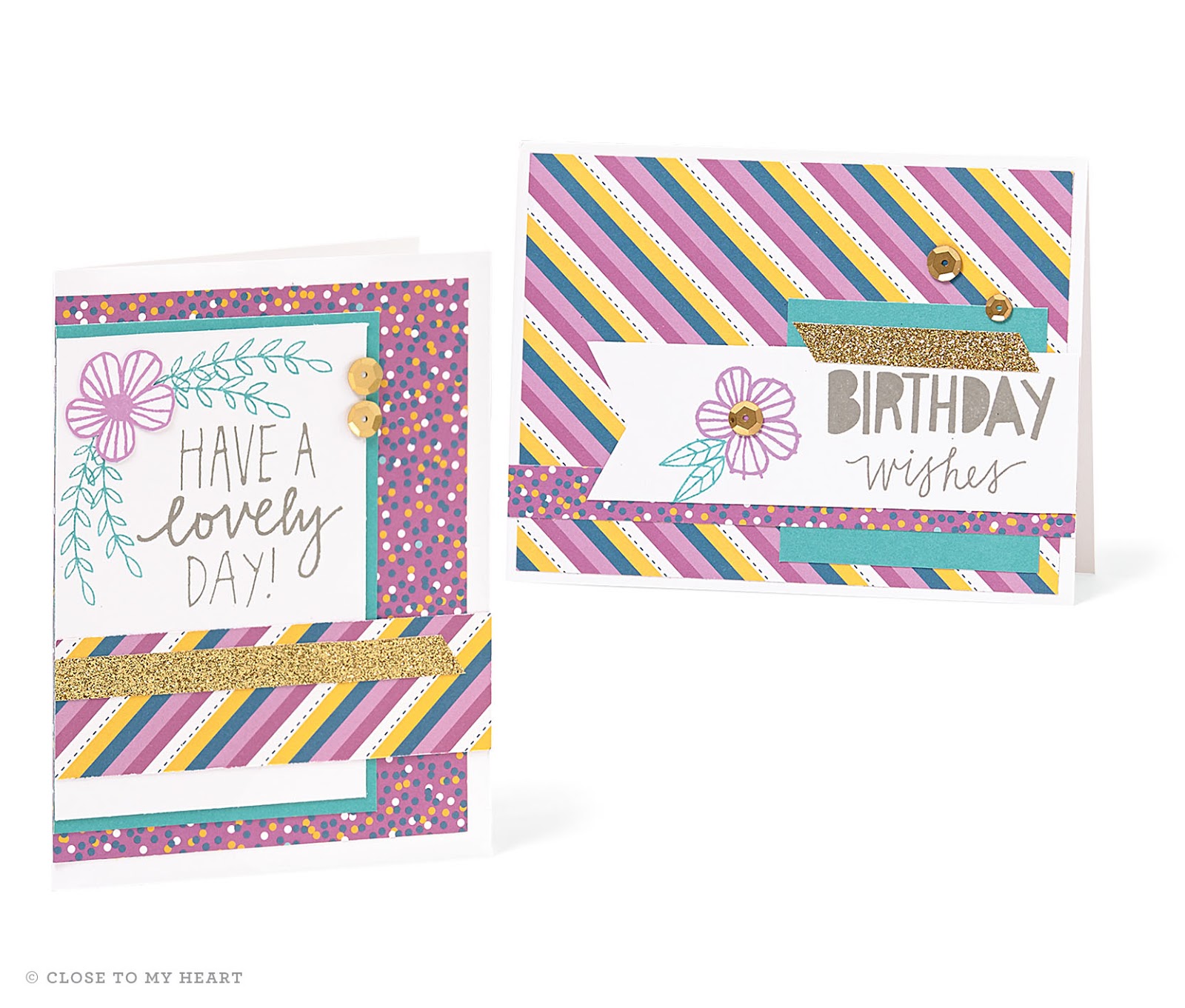 Lauren Loves To Scrap: Card Ideas Using Confetti Wishes Paper Pack!