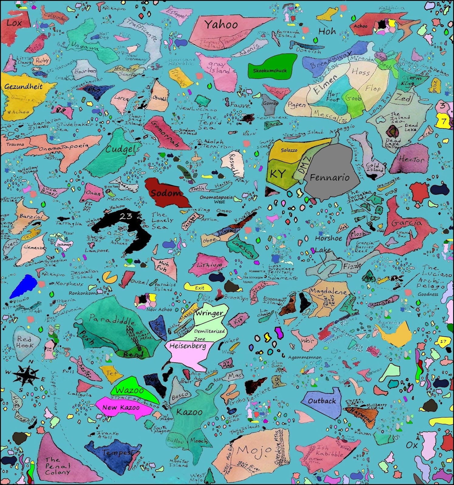 All This Is That: map