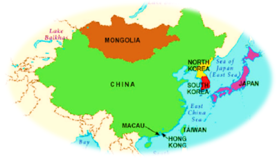 Negara negara Asia Timur Beserta Ibukotanya - Mashenry.com