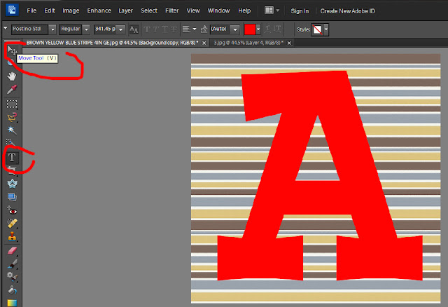 GRANNY ENCHANTED'S BLOG: 2D LETTER TUTORIAL