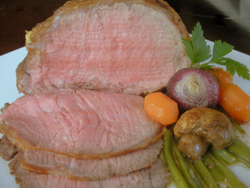 Aquí se cocina: Rosbif (roastbeef) de ternera gallega