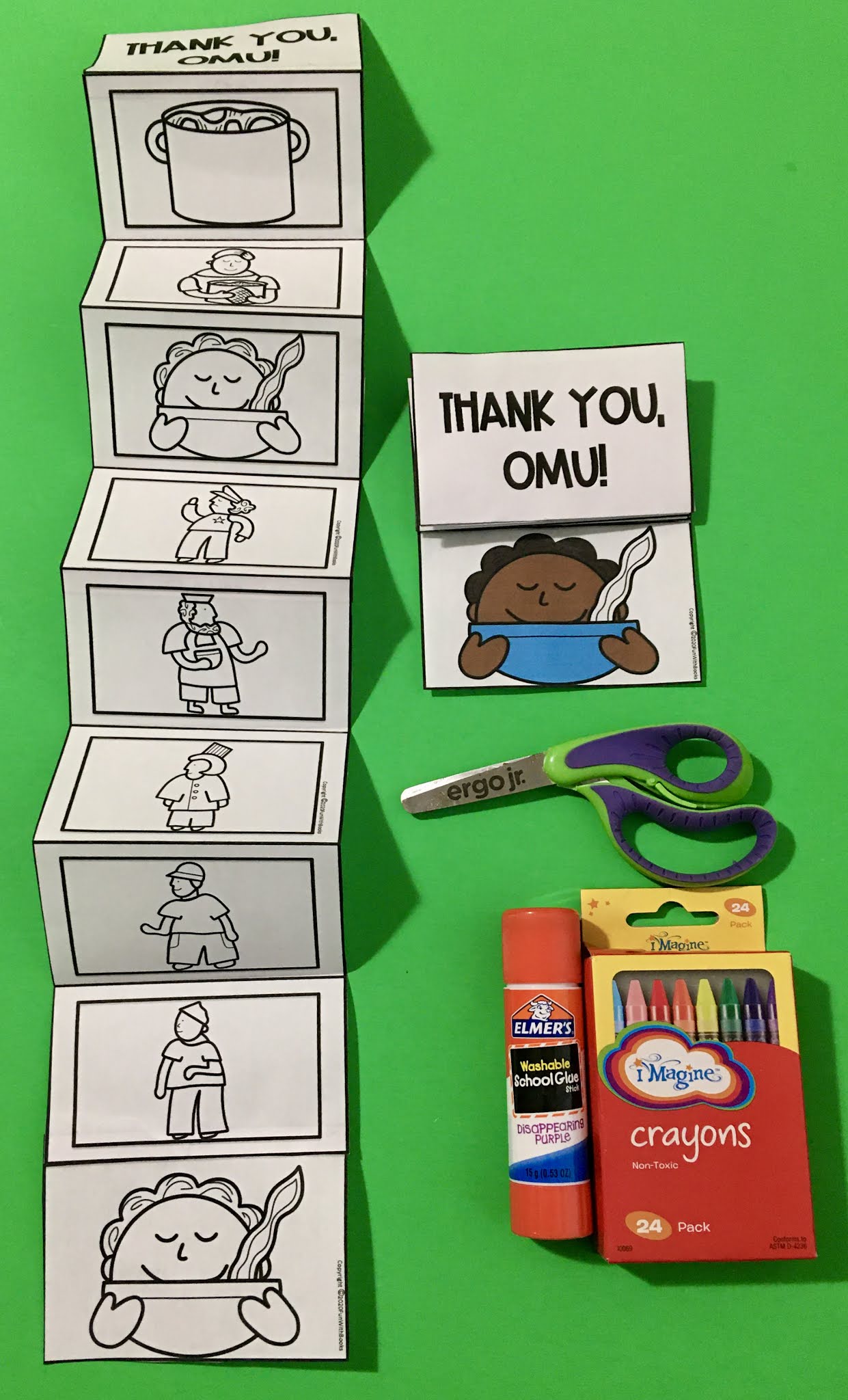 THANK YOU OMU! SEQUENCING ~ Book Units by Lynn