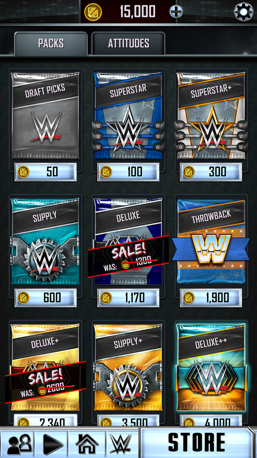 WWE SuperCard Blog: Navigational Basics