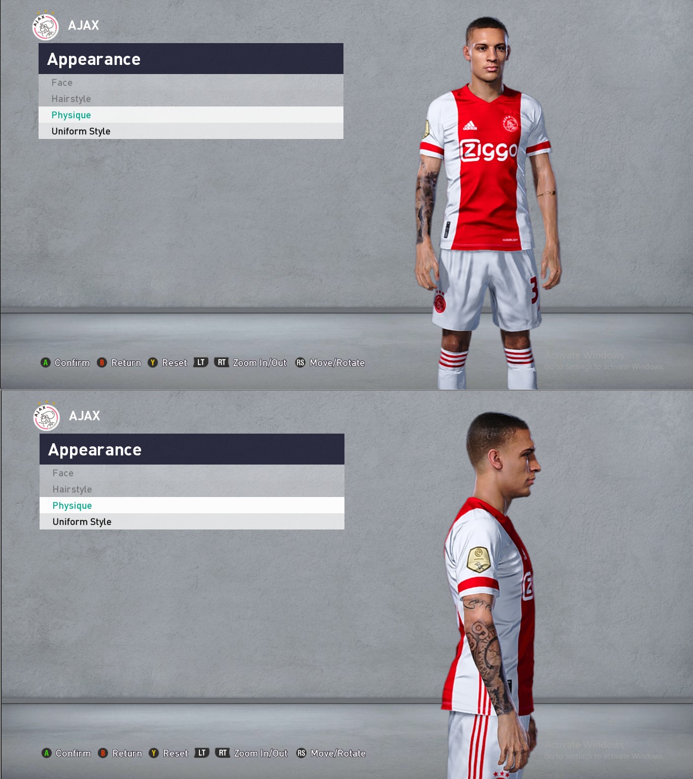 PES 2021 Tattoo Anthony by JokerTeam ~ SoccerFandom.com | Free PES ...