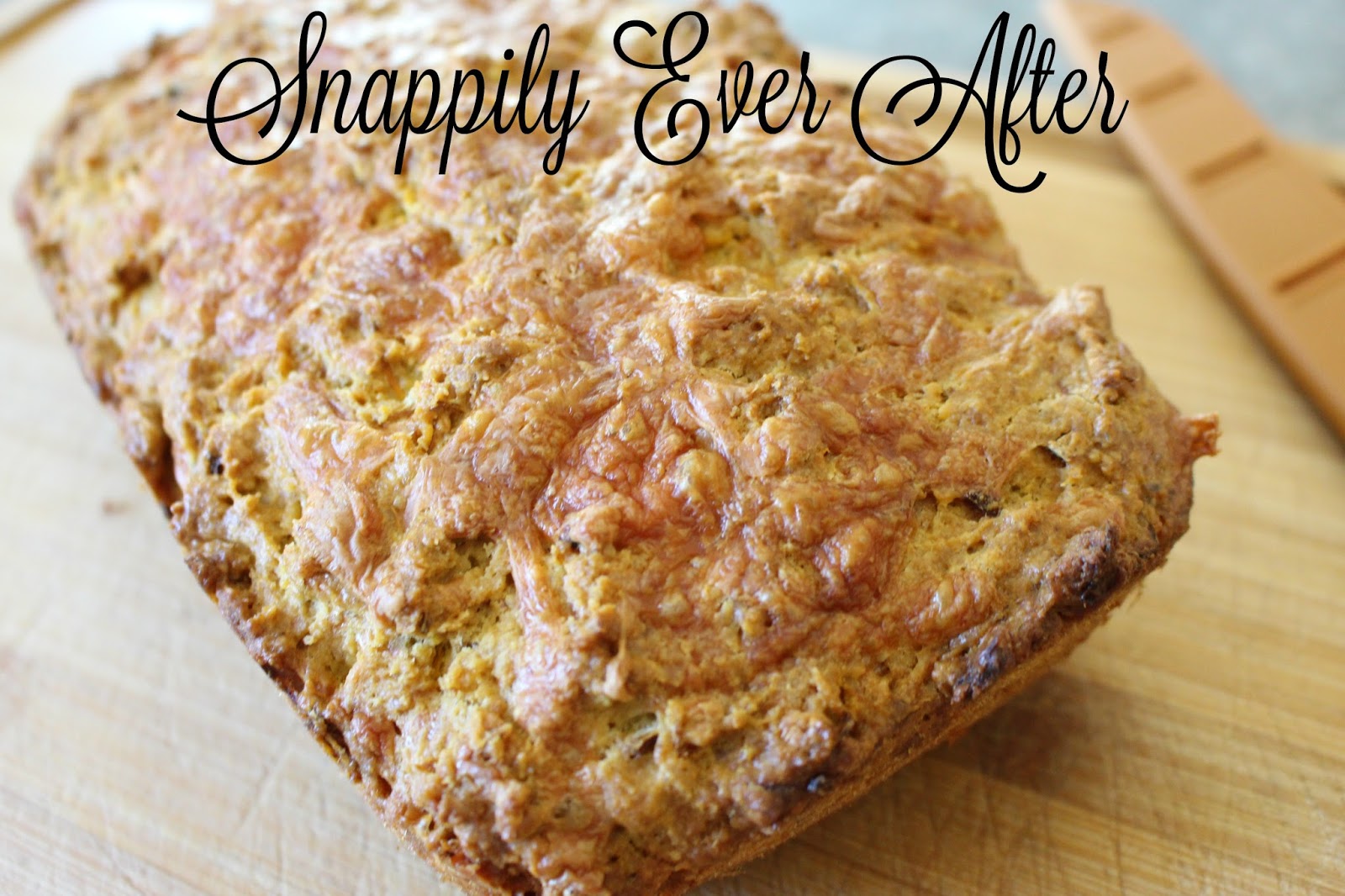 Snappily Ever After: Gouda, Carrot and Cumin Bread
