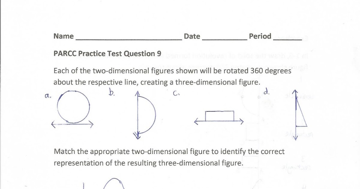 Geometry, Common Core Style: PARCC Practice Test Question 11 (Day 154)
