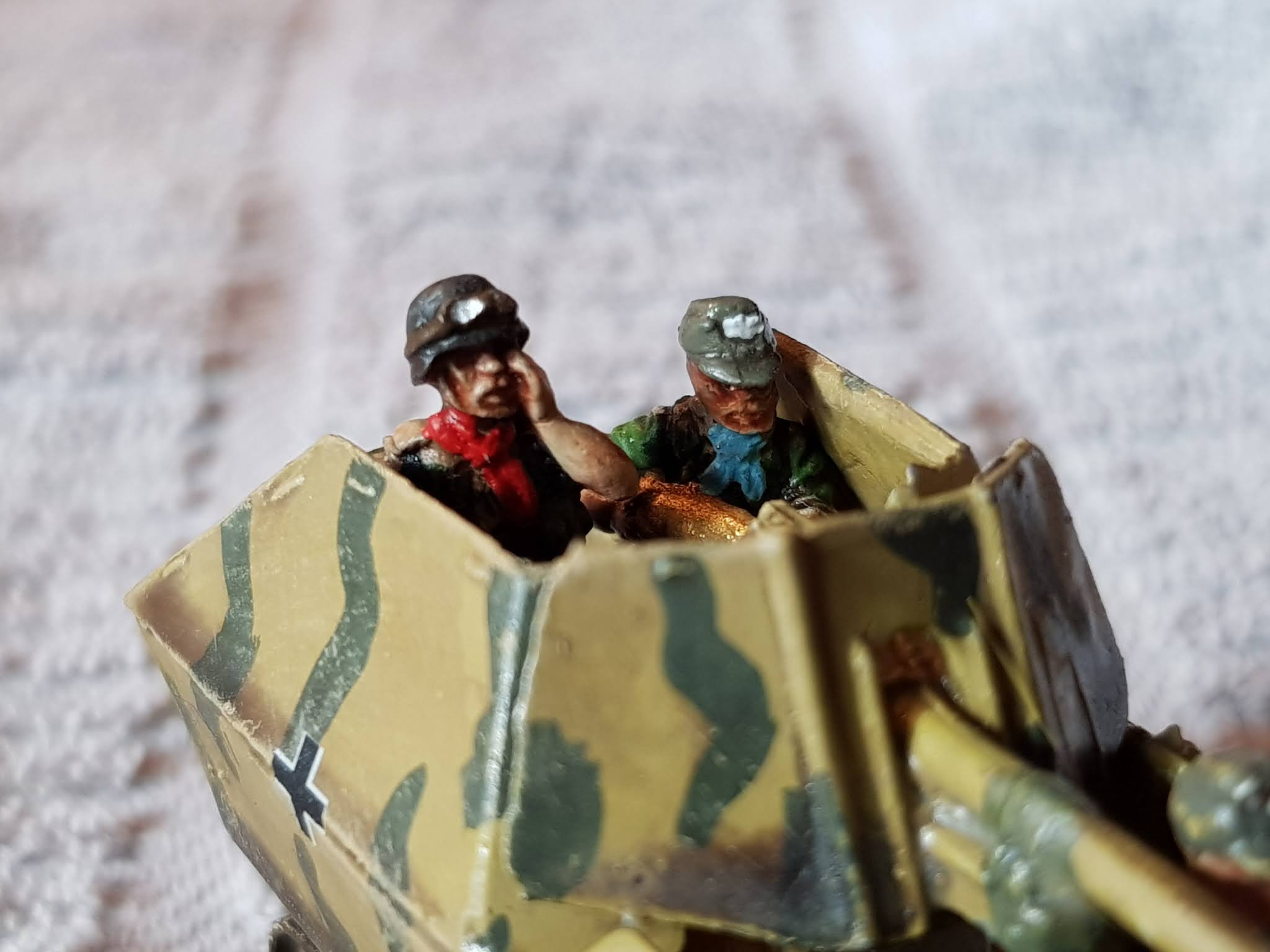 sediment's wargame blog: 20mm WW2 German 21st Panzer Division vehicles ...