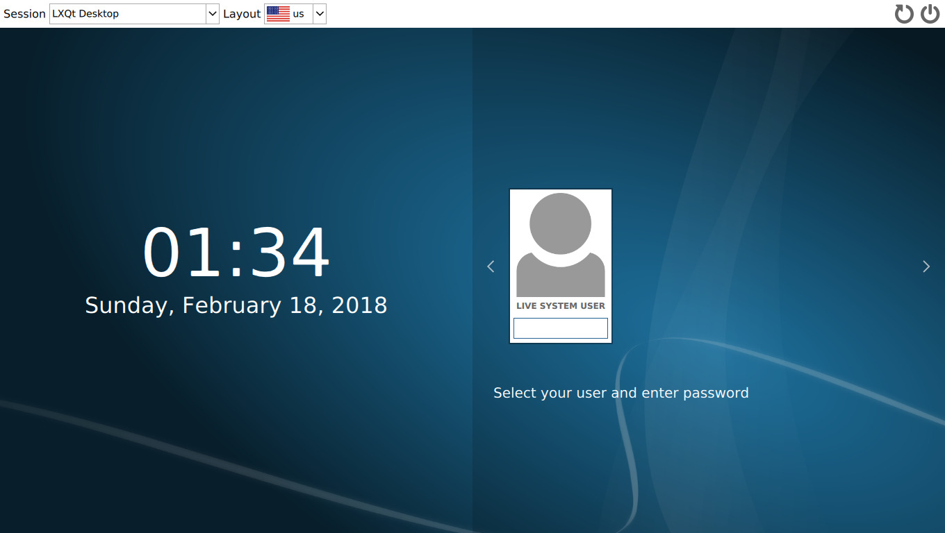 Fedora 27 LXQt spin screenshots