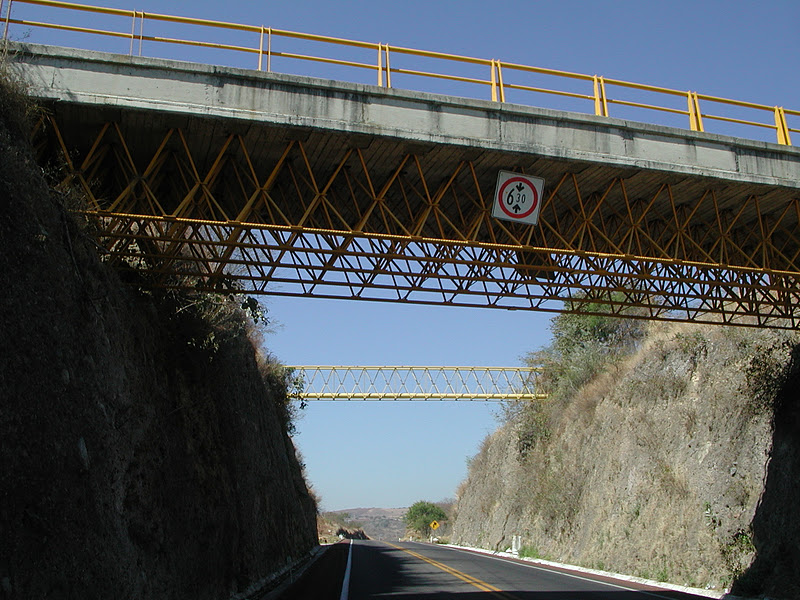 Bridge of the Week: Mexico's Bridges: Overcrossing near Tonila