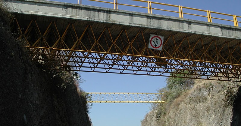 Bridge of the Week: Mexico's Bridges: Overcrossing near Tonila