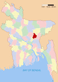 Narsingdi District: The Location Of Narsingdi In Bangladesh