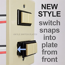Kyle Switch Plates: New Replacement Parts for Residential GE Low ...