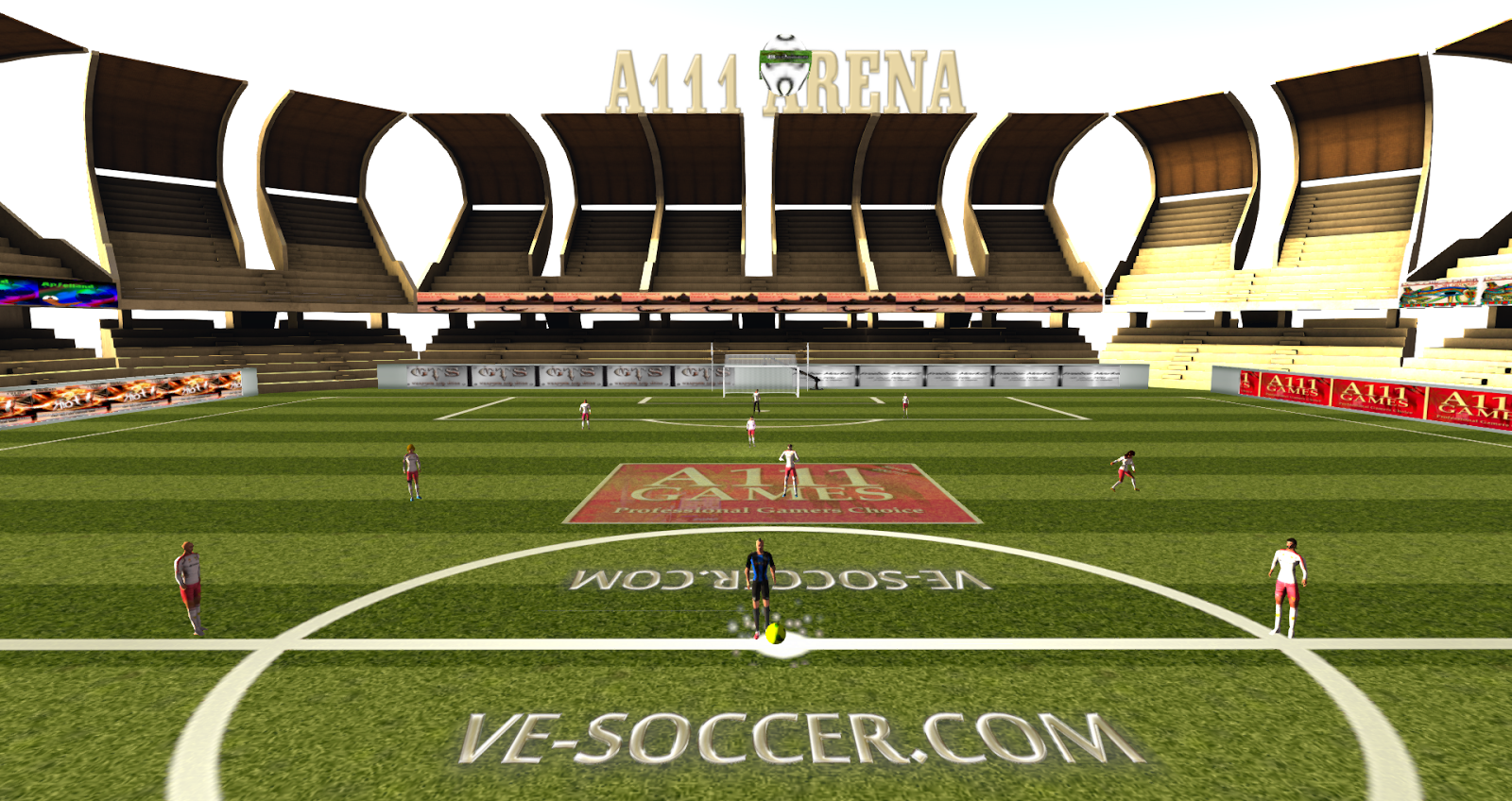 Second Life Play Instinct: VE-Soccer. A football video game in Second Life