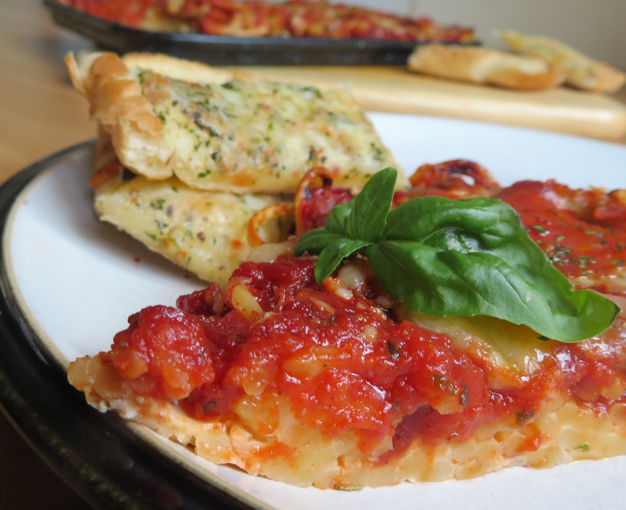 Spaghetti Pizza for Two | The English Kitchen