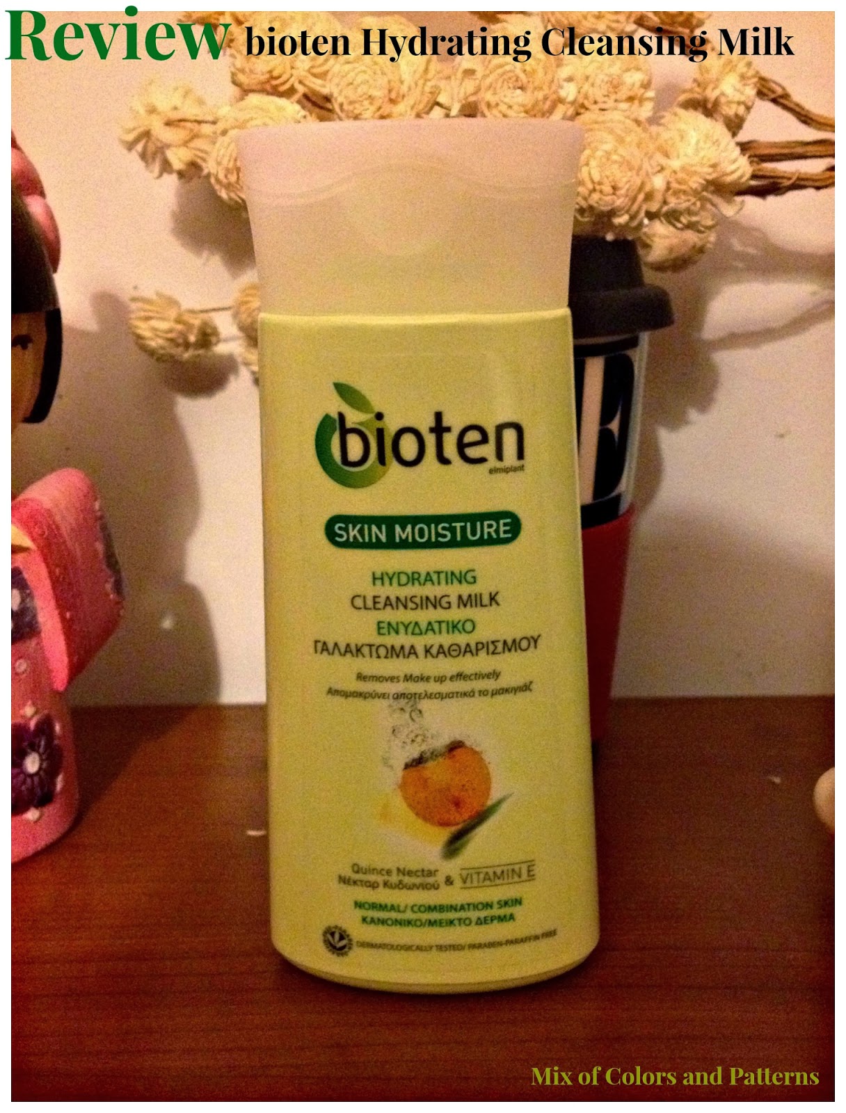 Mix of Colors and Patterns: bioten Hydrating Cleansing Milk - Review