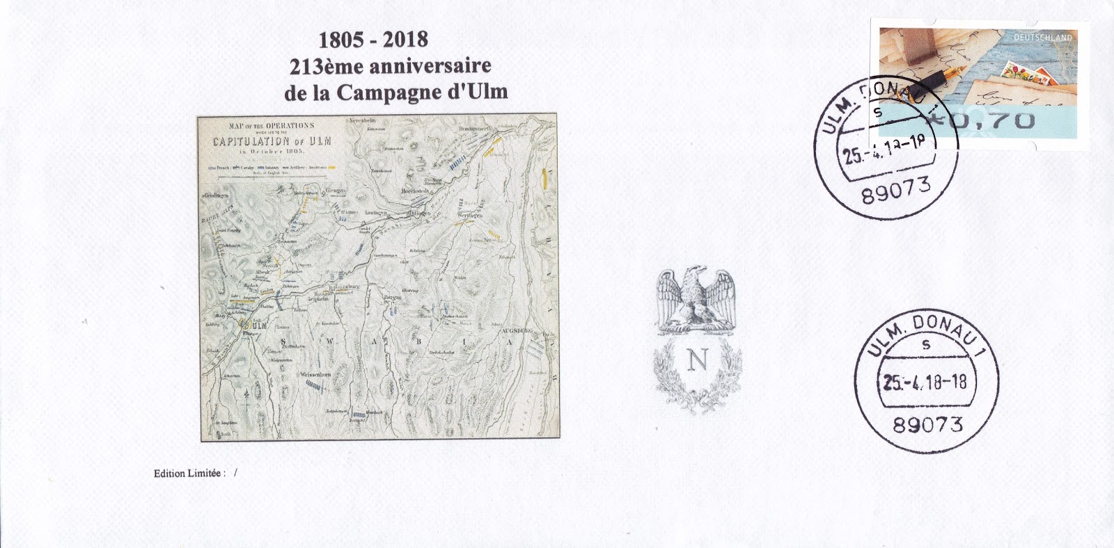 Military History Covers: Campaign of Ulm 1805-2018
