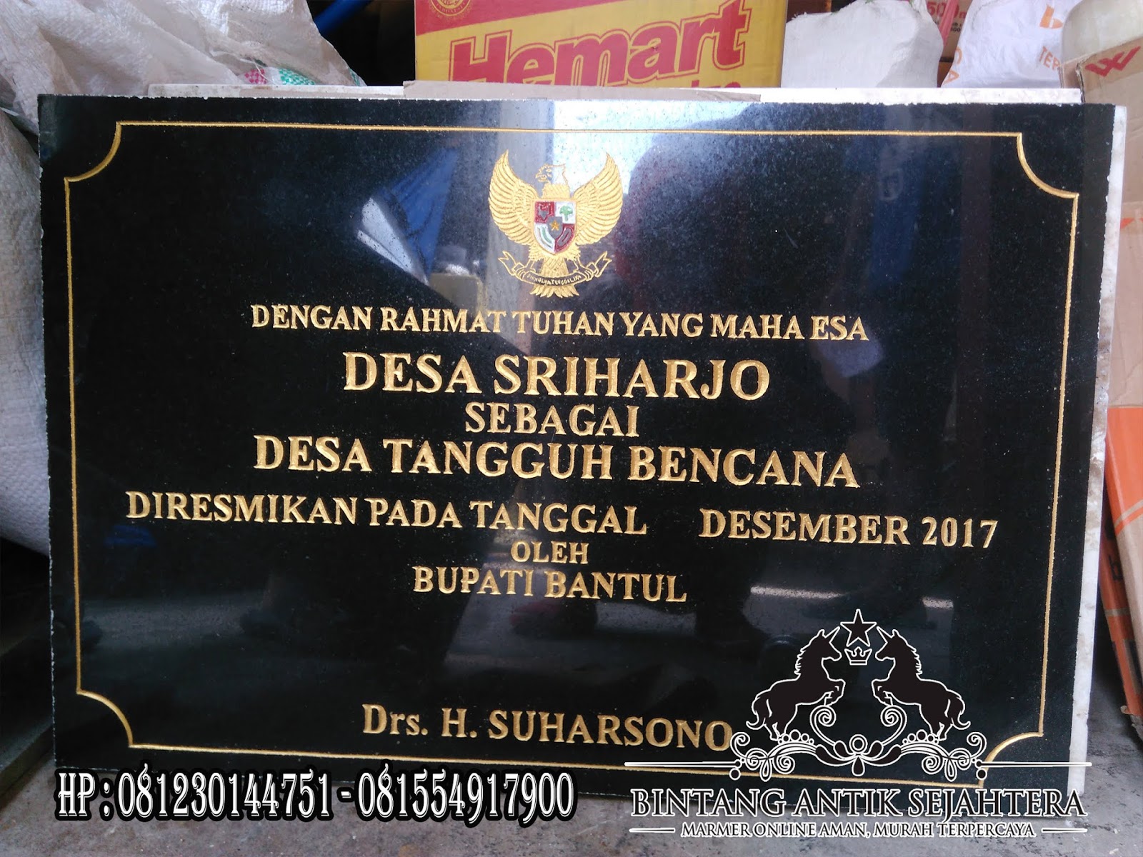 Prasasti Granit Bandung, Contoh Pembuatan Prasasti Granit - Sentral ...