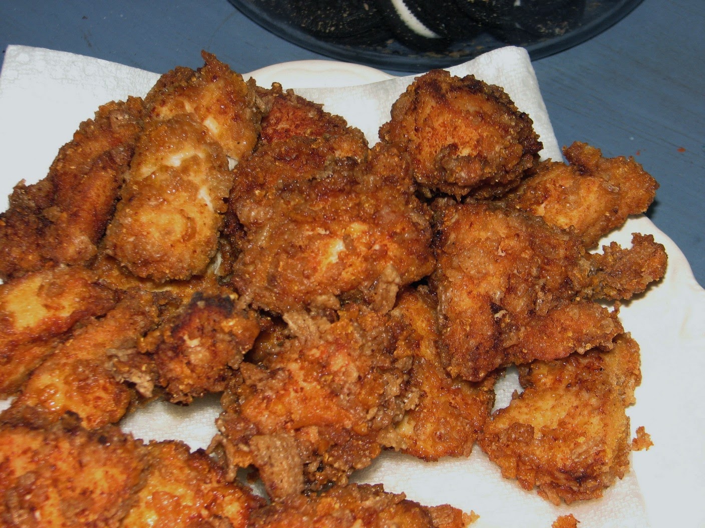 The Old Tattered Flag: "The Dishes" and "The food"....