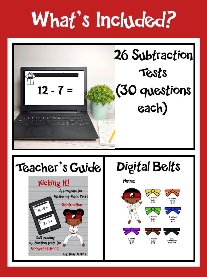 An Apple For The Teacher: How Self Grading Math Facts Tests Can Save ...