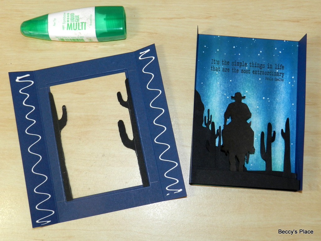 Beccy's Place: Tutorial - Shadow Box Card