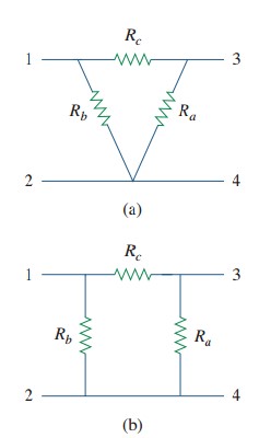 2 Simple Wye-Delta Transformation Circuits