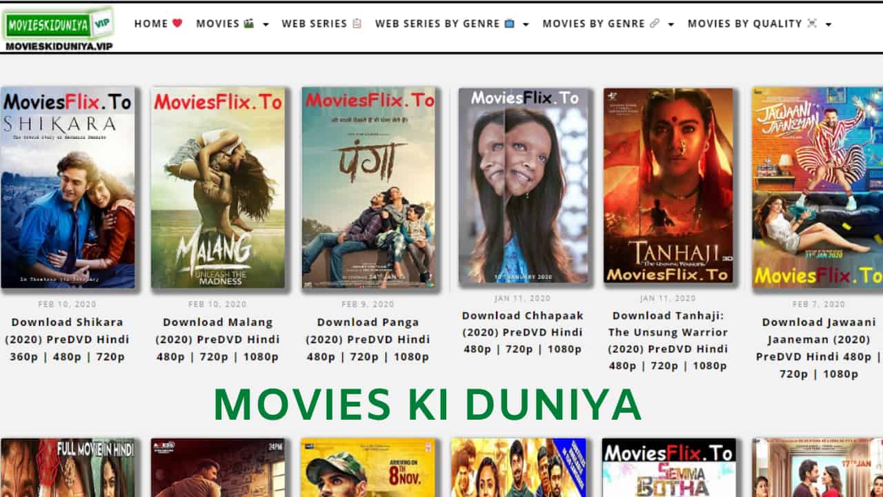 Movies Ki Duniya 2021 : Movies Ki Duniya Bollywood, Hollywood Dual ...