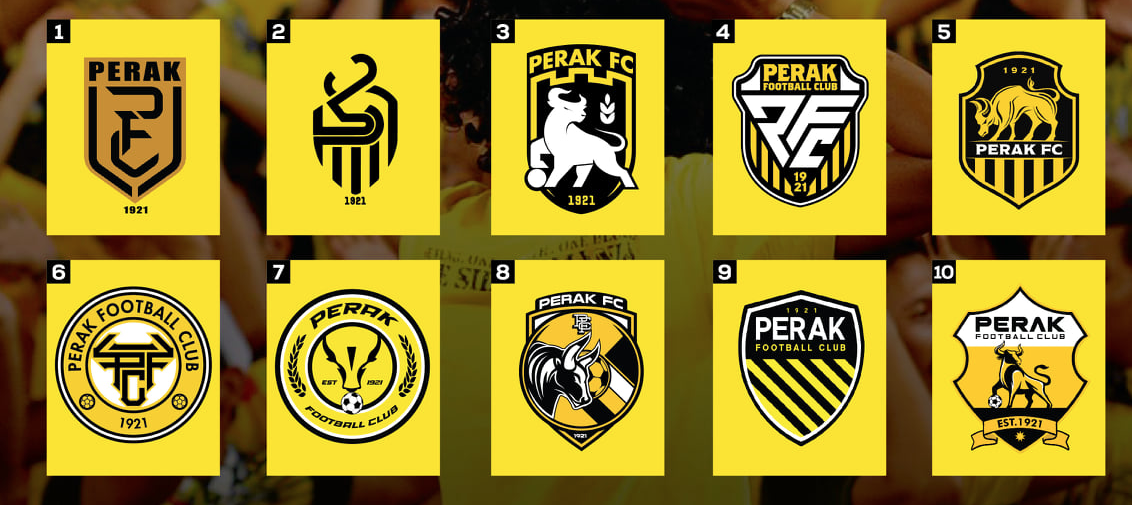 Hampir 10K Undian, Logo PerakFC Ini Ungguli Pertandingan Reka Cipta ...