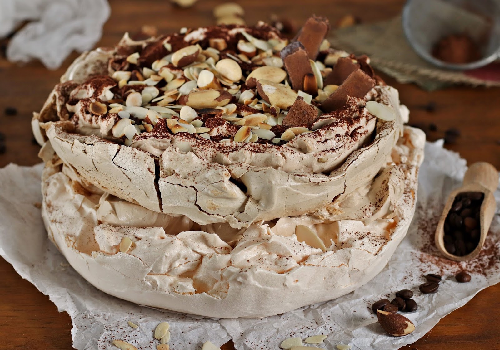 wesoła kuchnia: Beza kawowa