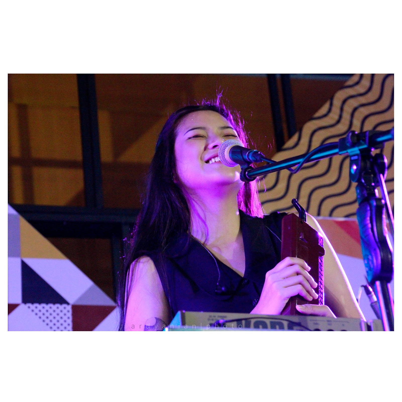 Danilla Riyadi on stage. "at Iconic Clothing Festival 2018 (Makassar ...