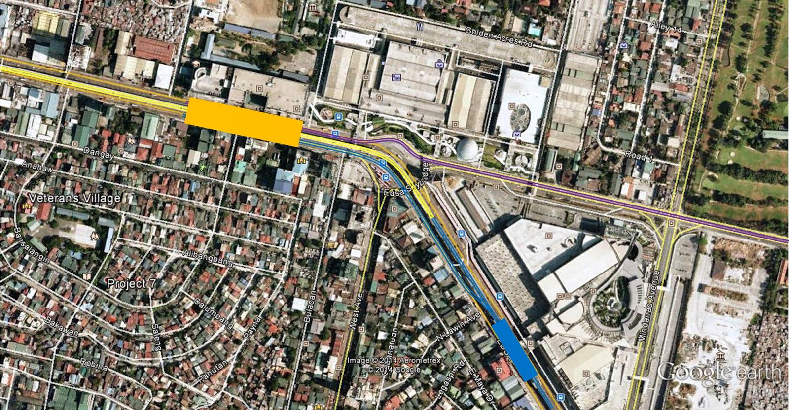 Metro Manila Roadway Tablet: LRT Line 1 North Extension Project ...