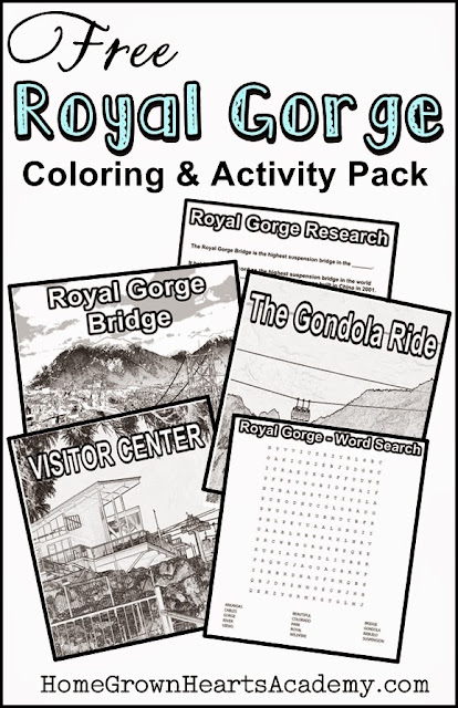 Home Grown Hearts Academy Homeschool Blog: Our trip to the Royal Gorge ...