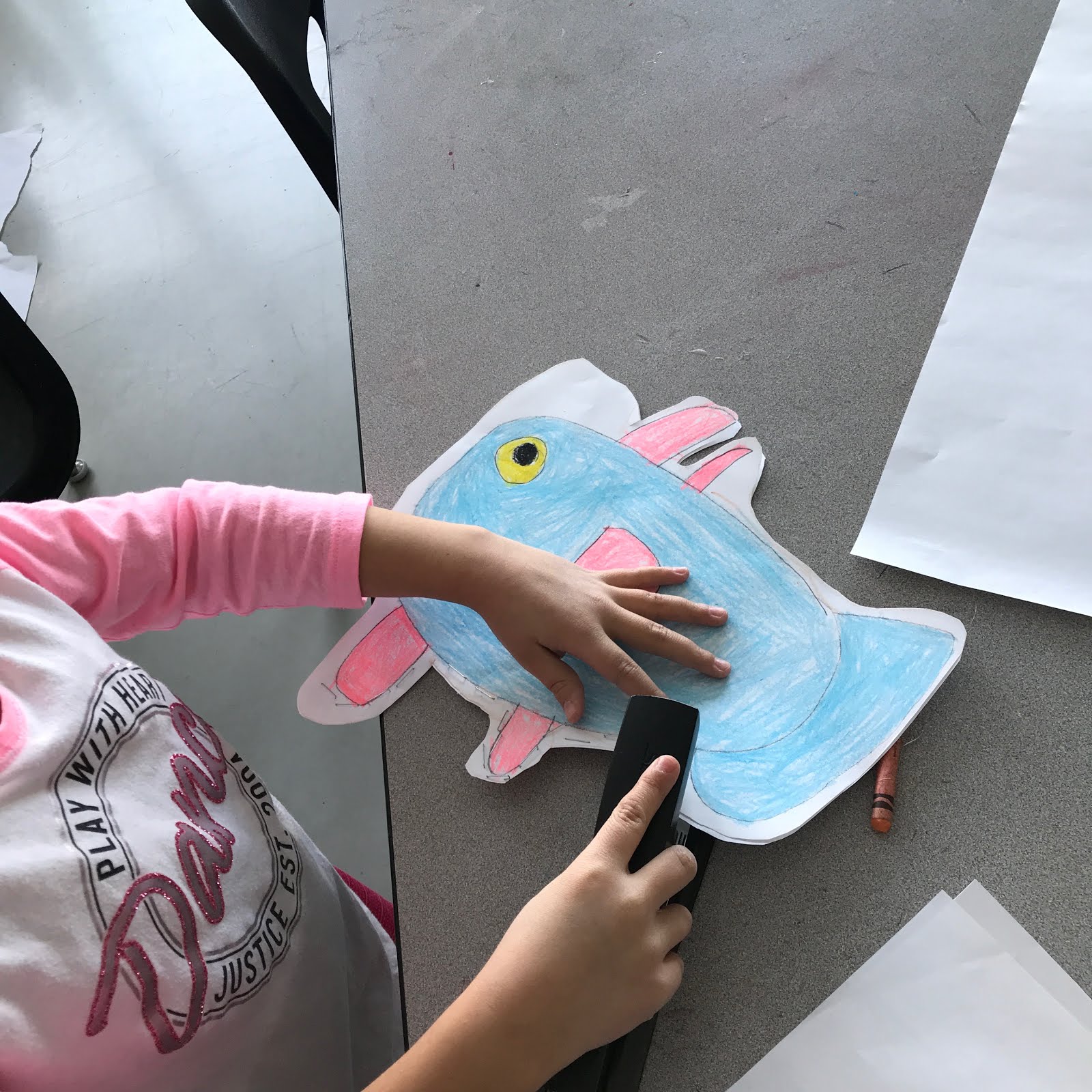 Mini Matisse: Paper Stuffed Fish