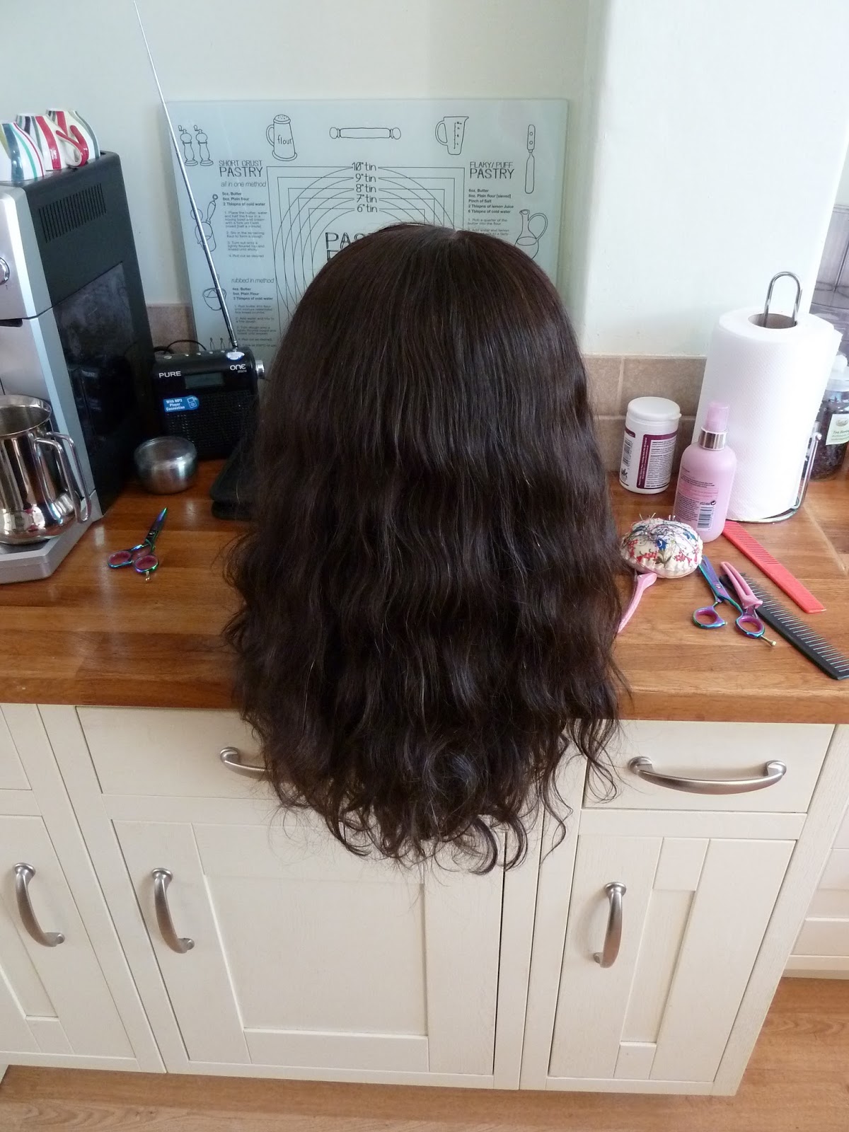 It's All About Wig Making: Fully Hand Tied Wig Pictures - A Transformation
