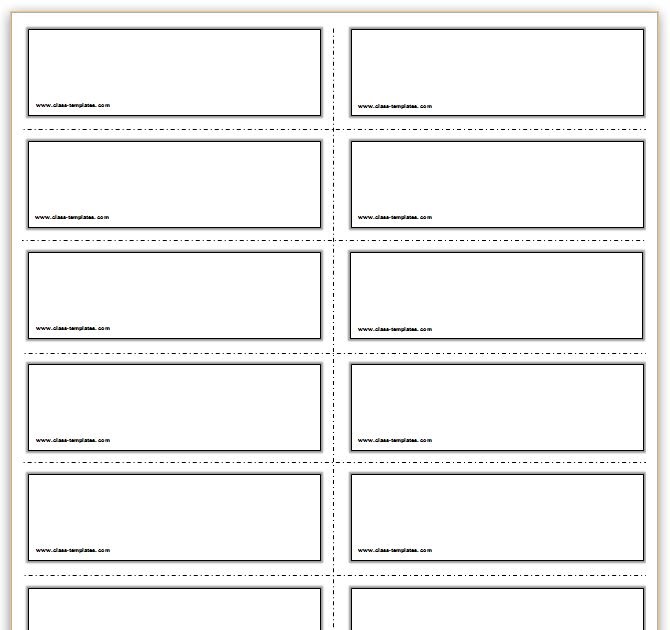 Palm Cards Template - Collage Template