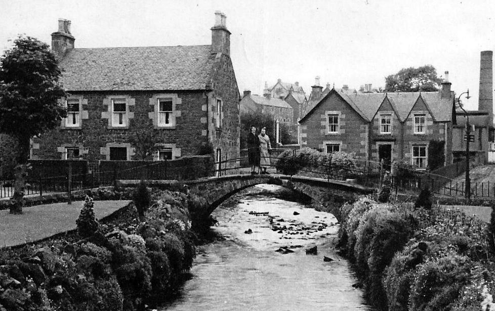 Tour Scotland: Old Photograph Cadger's Brig Scotland