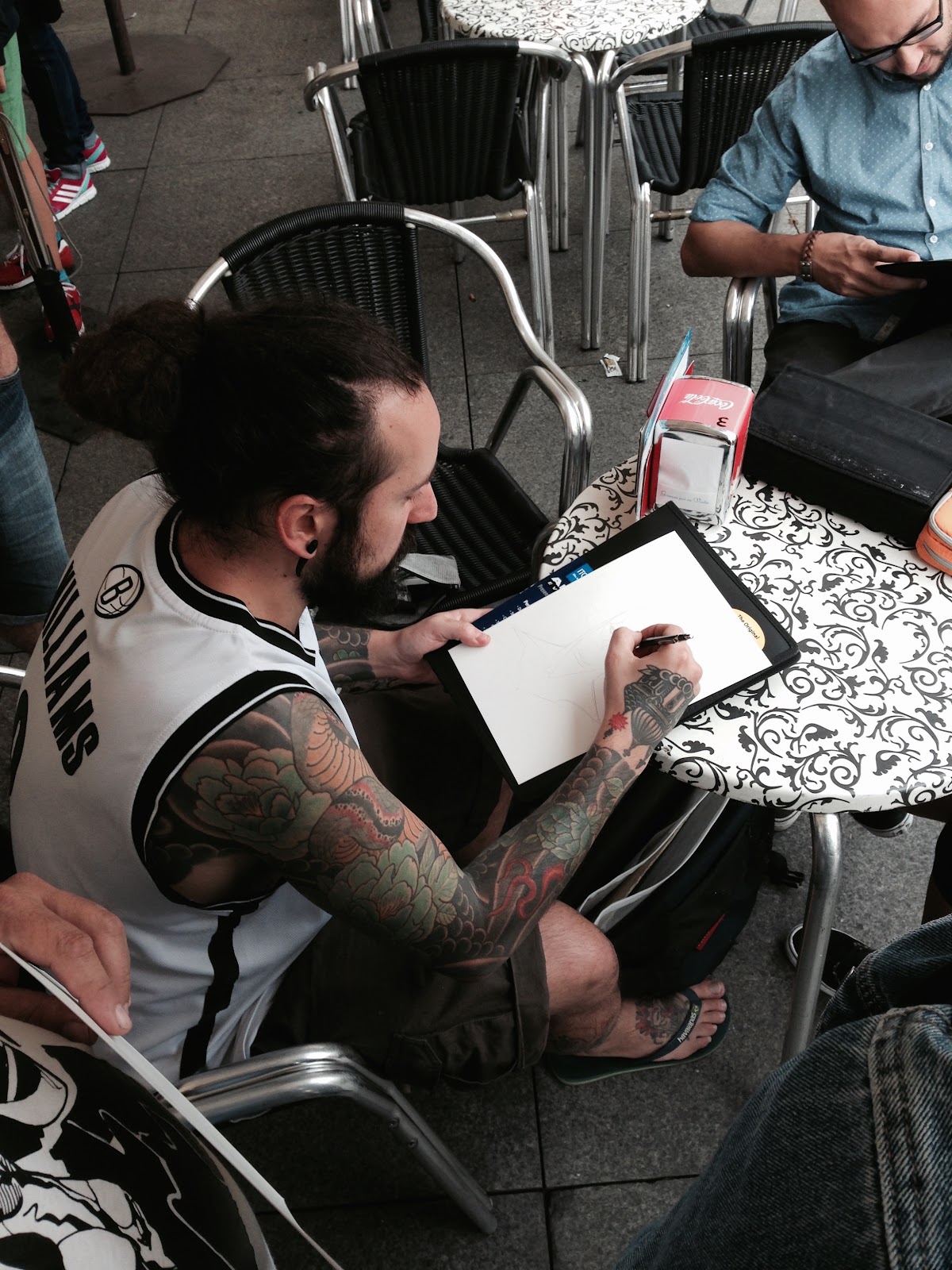 LOS MIL Y UN ORIGINALES: Sketch de Sara McKay, por Matteo Scalera