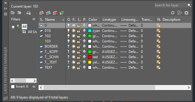Mistress of the Dorkness: Turning Off or Freezing a Layer in Autocad, what's the difference?