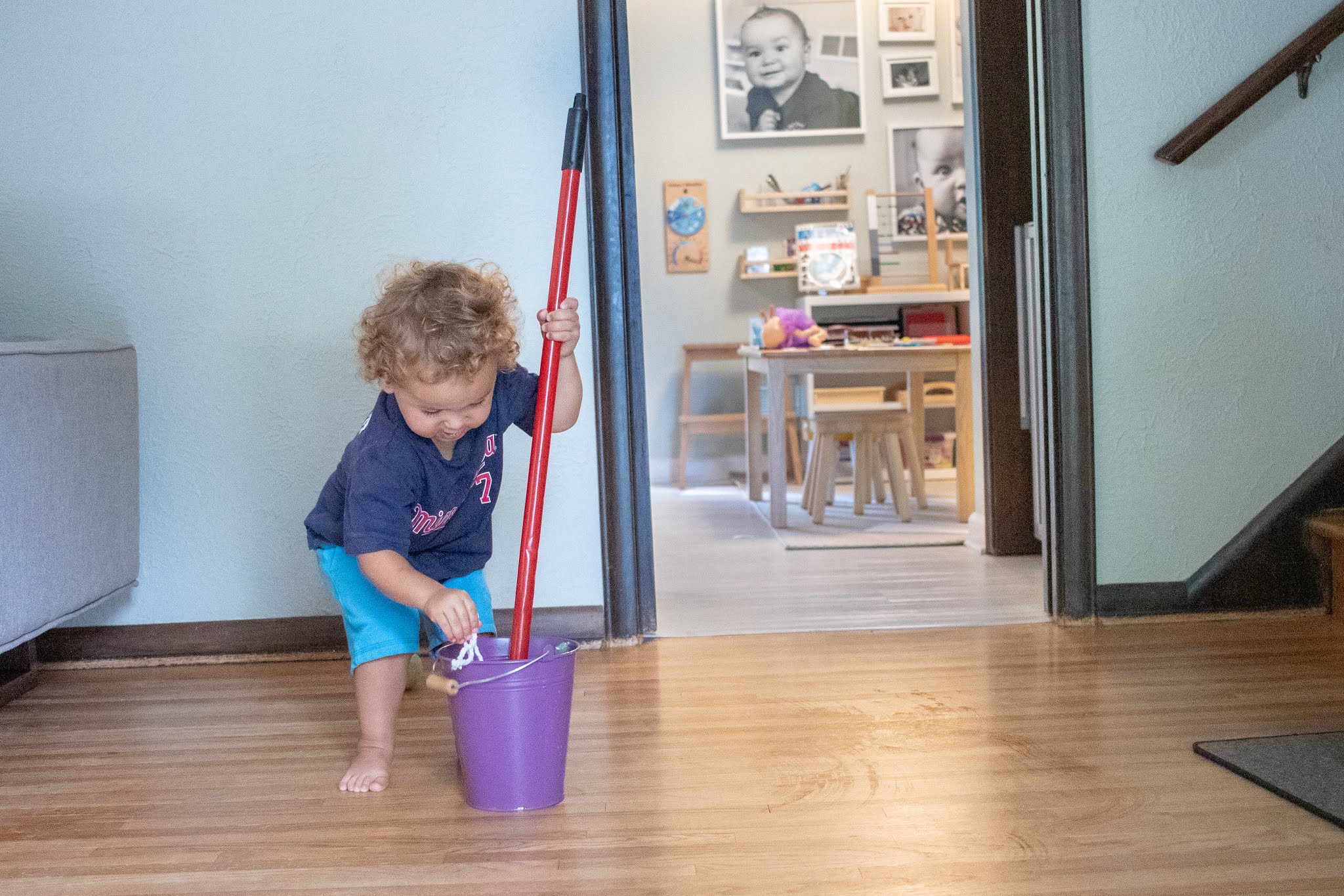 Montessori Practical Life for Toddlers: Mopping