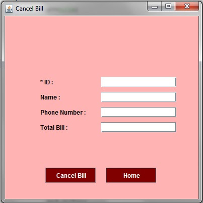 Core Java: Billing System