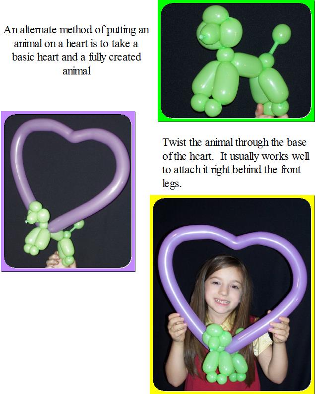 Oh Wow! Balloons: Animals on Hearts