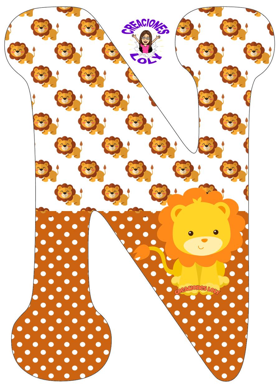 Creaciones Loly: Abecedario Alfabeto Completo Español León Animado