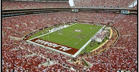 The Tunnel Wall: What the University of Alabama's Football Stadium ...