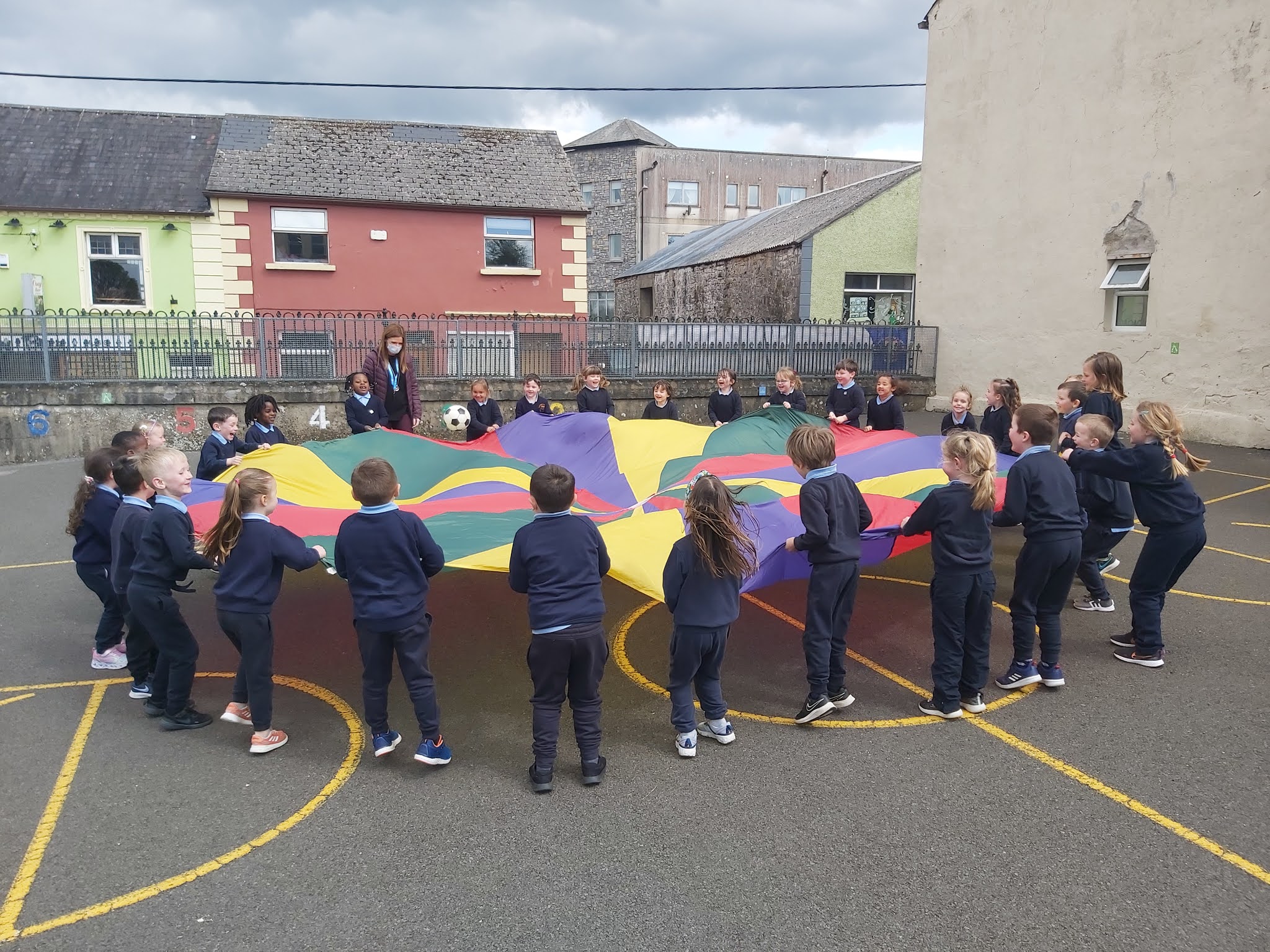 Convent of Mercy N.S Active Flag: Physical Activity