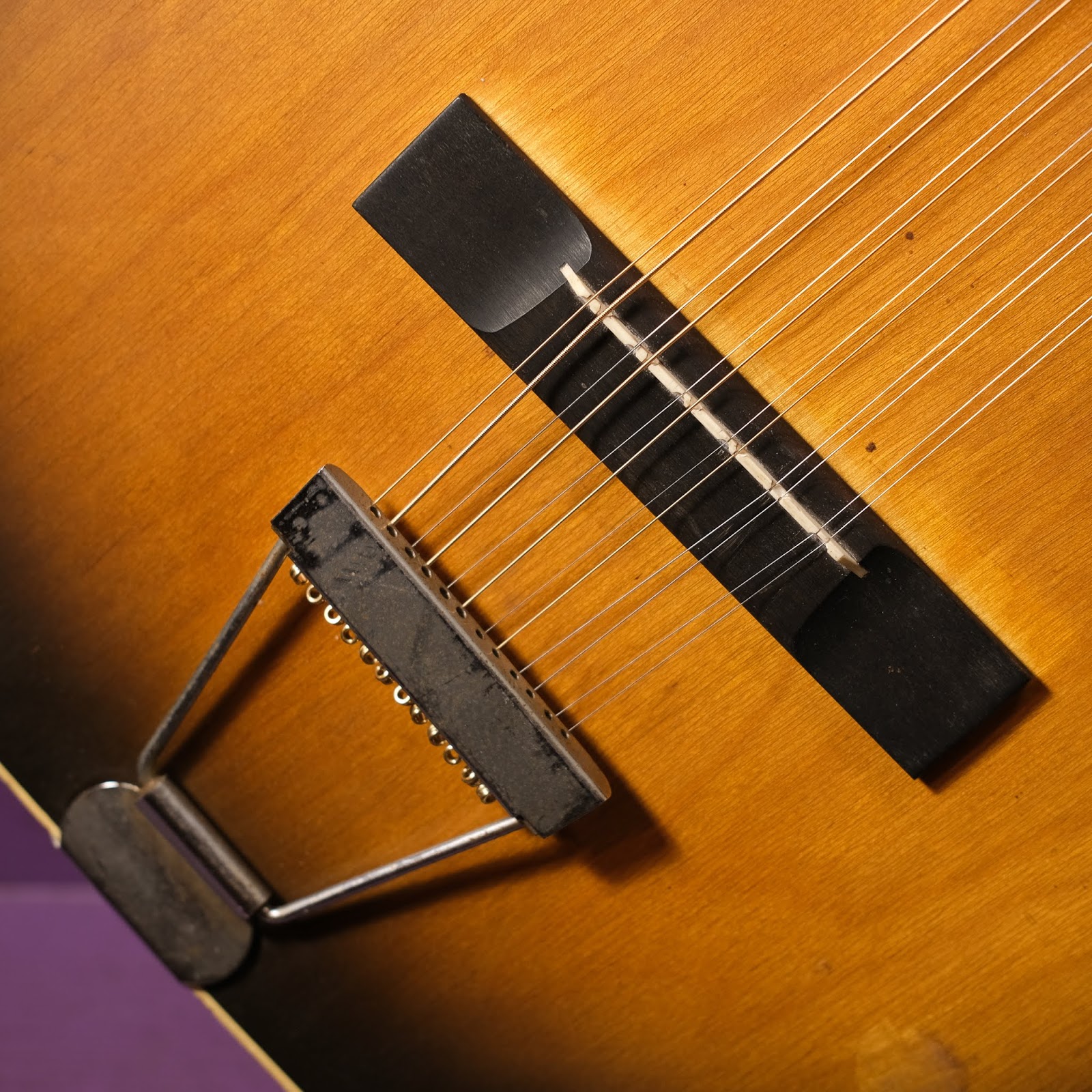 1960s Harmony-made H912 Stella 12-String 000-Size Guitar