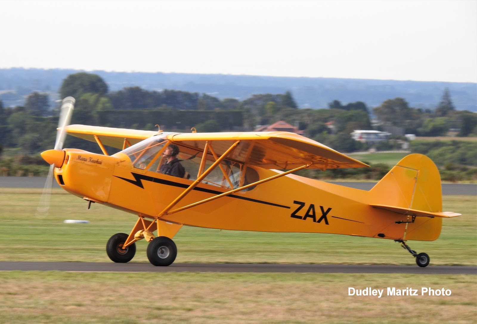 NZ Civil Aircraft: Zlin Savage Cub ZK-ZAX at Tauranga