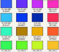 magiconline: Bảng Mã Màu Thập Lục Đẹp Cho Blogger