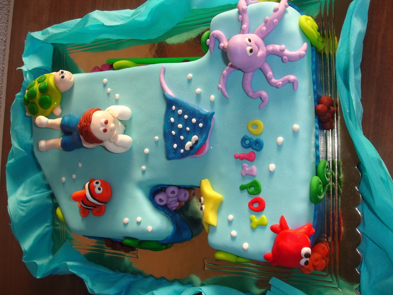 Bolos Mil Ideias: Parabéns Rodrigo pelo teu 1º aniversário...