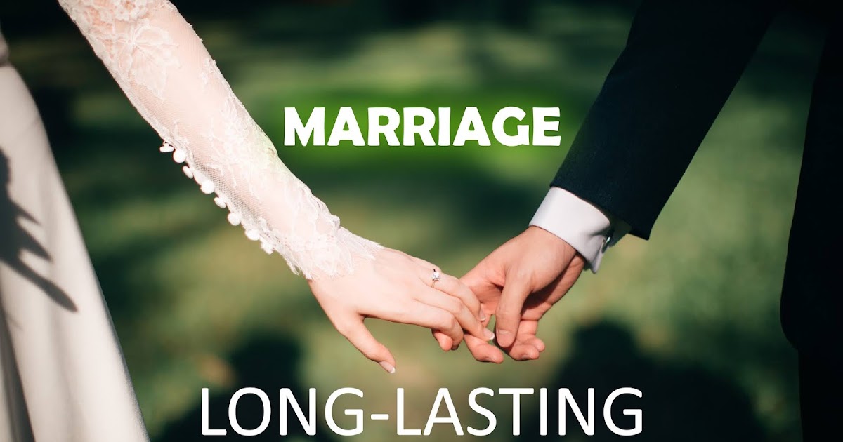 The long lasting relationship. Marriage?