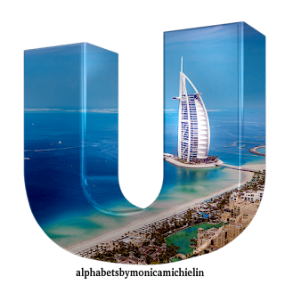 M. Michielin Alphabets: DUBAI CITY UNITED ARAB EMIRATES ALPHABET ...