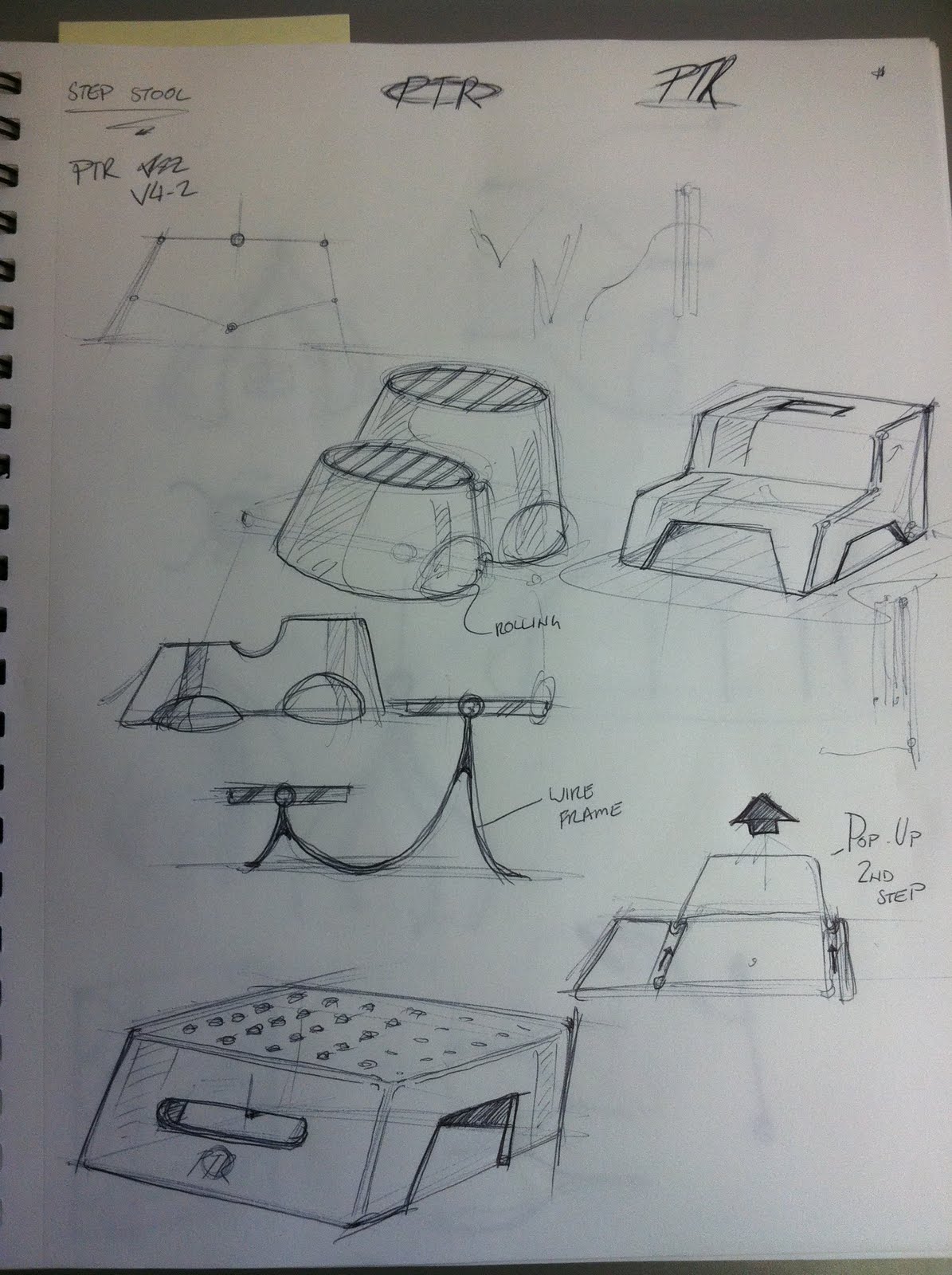 PTR Design, Racing and Travels: V4-2: the L stool